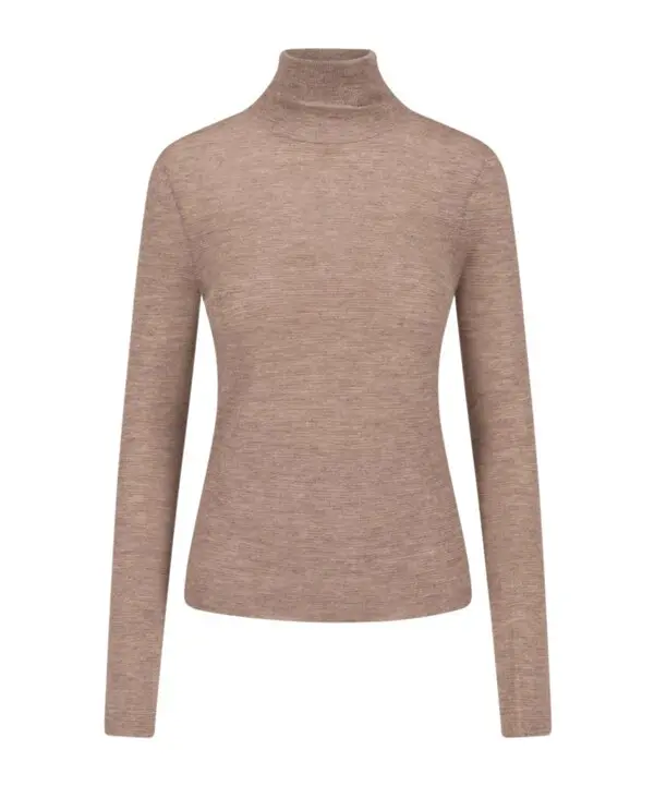 LISA YANG Lory Cashmere Turtleneck - Brown