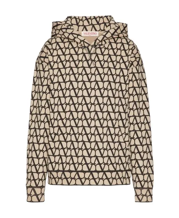 Valentino Garavani Toile Iconographe Cotton Hoodie