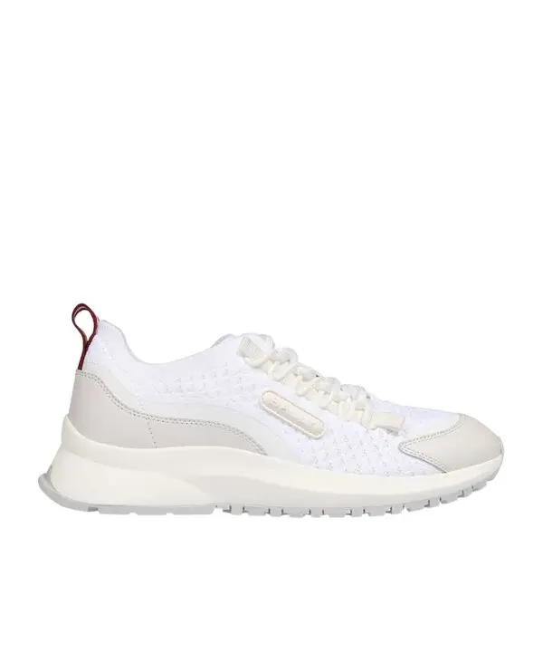 Bally Daryel Mesh-panel Lace-up Sneakers - White