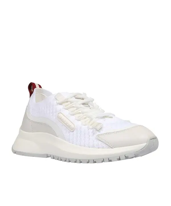 Bally Daryel Mesh-panel Lace-up Sneakers - White