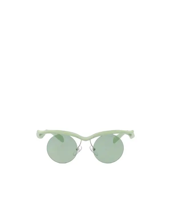 Prada Round Frame Sunglasses - Green