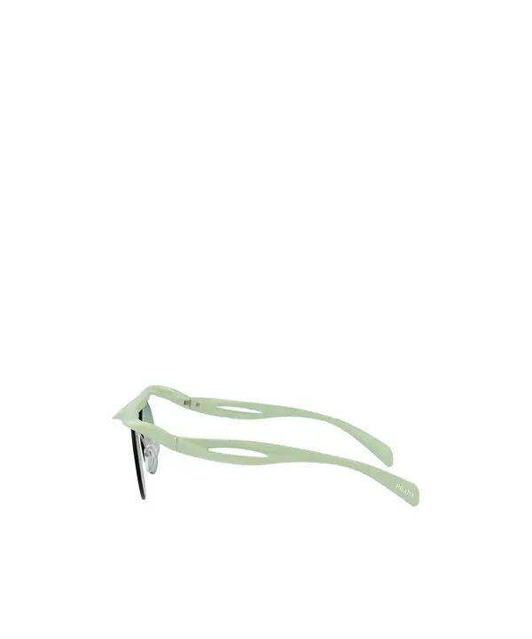 Prada Round Frame Sunglasses - Green