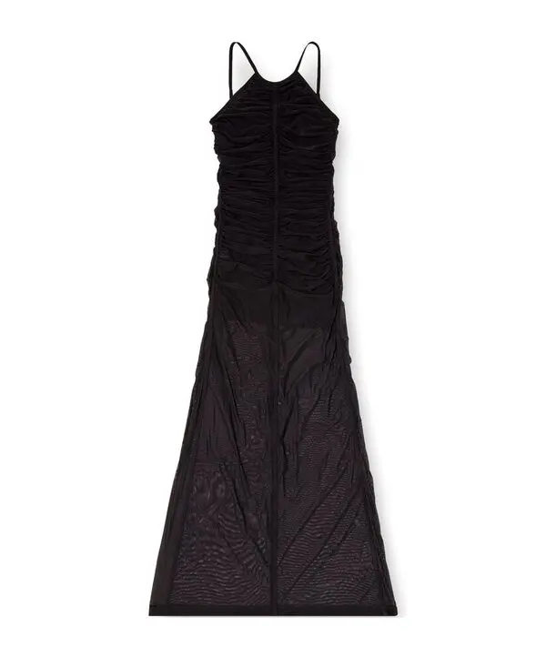 DIESEL® D-amami Ruched Maxi Dress - Black