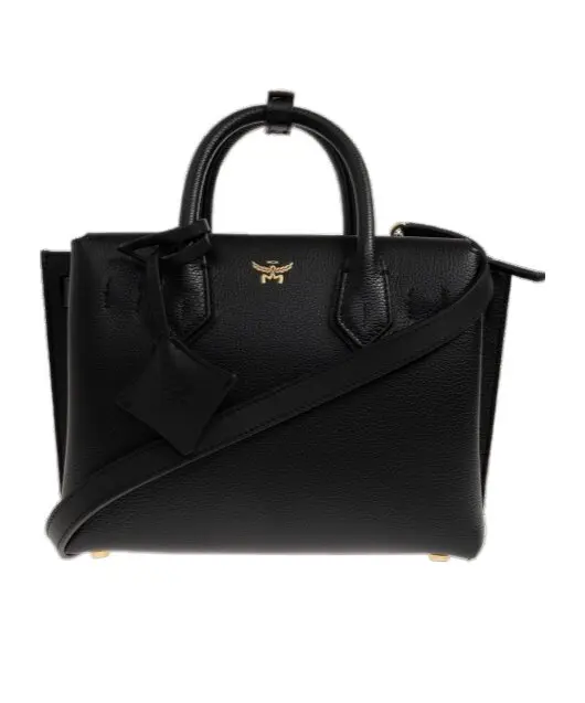 Mcm Milla Small Tote Bag - Black