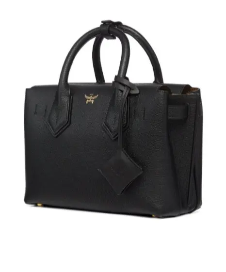 Mcm Milla Small Tote Bag - Black