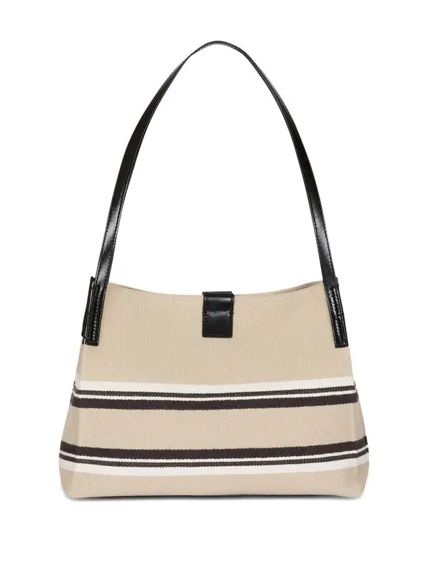 Balmain Small Release Top Handle Bag - Beige
