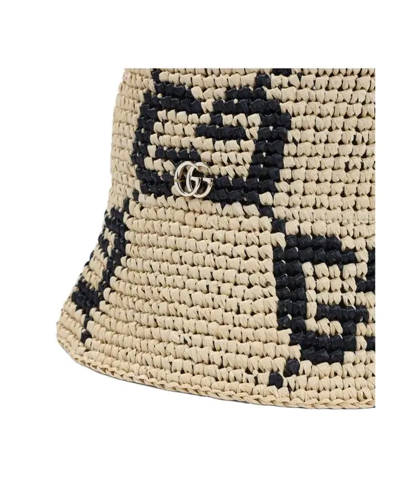 Gucci Gg Woven Bucket Hat