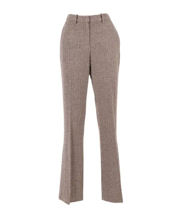 Ermanno Scervino Herringbone Trousers