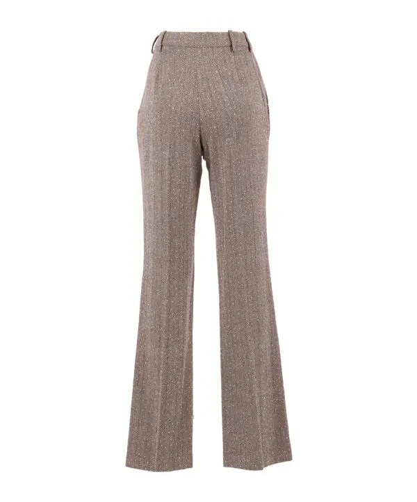 Ermanno Scervino Herringbone Trousers