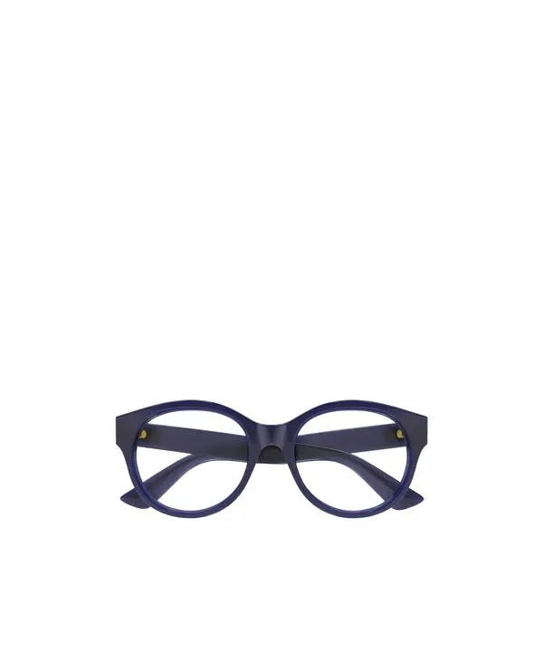 Gucci Round Frame Eyeglasses - Black