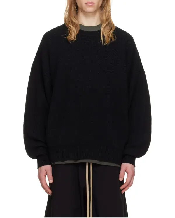 Fear Of God Ribbed-knit Crewneck Jumper