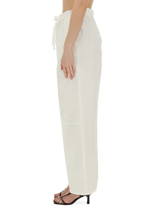 Victoria Beckham Drawstring Straight Leg Trousers
