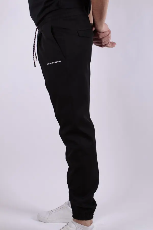Dior Dark Blue Drawstring Sweatpants