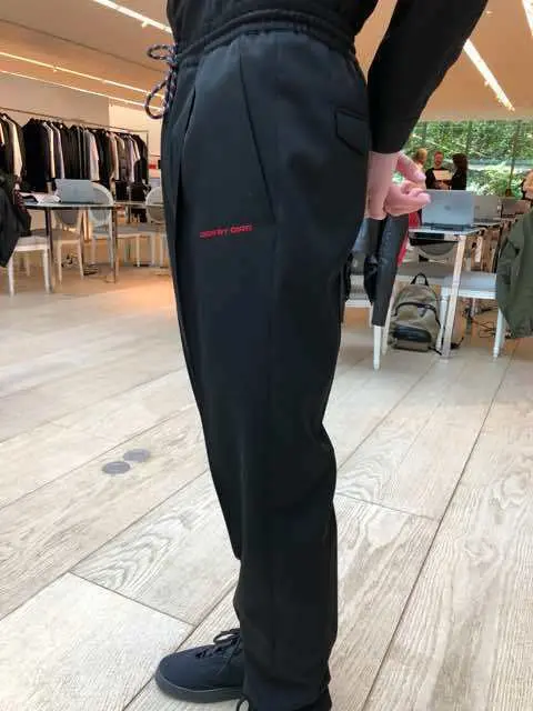 Dior Dark Blue Drawstring Sweatpants