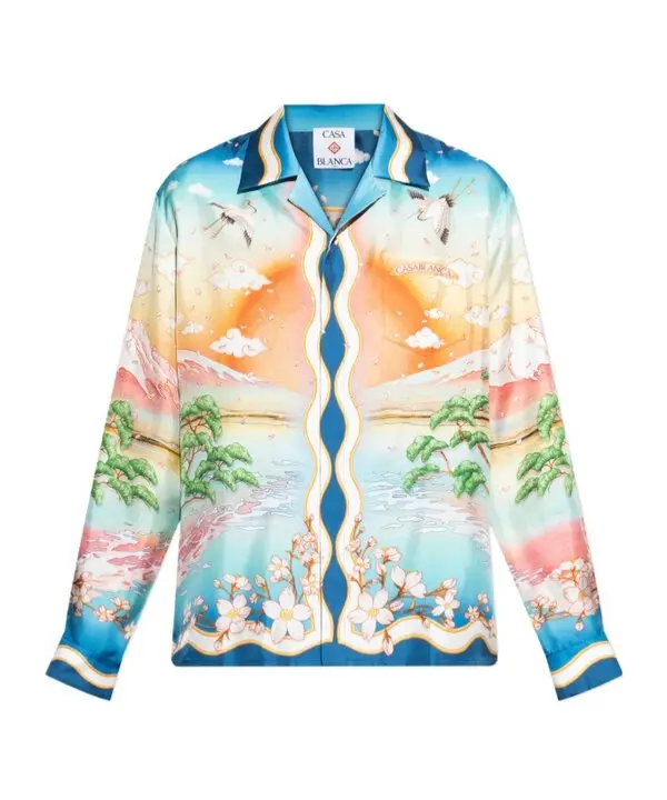 Casablanca Scenic Print Shirt - Multicolor