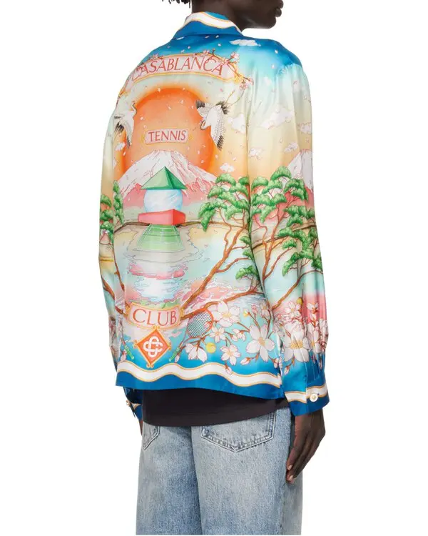 Casablanca Scenic Print Shirt - Multicolor