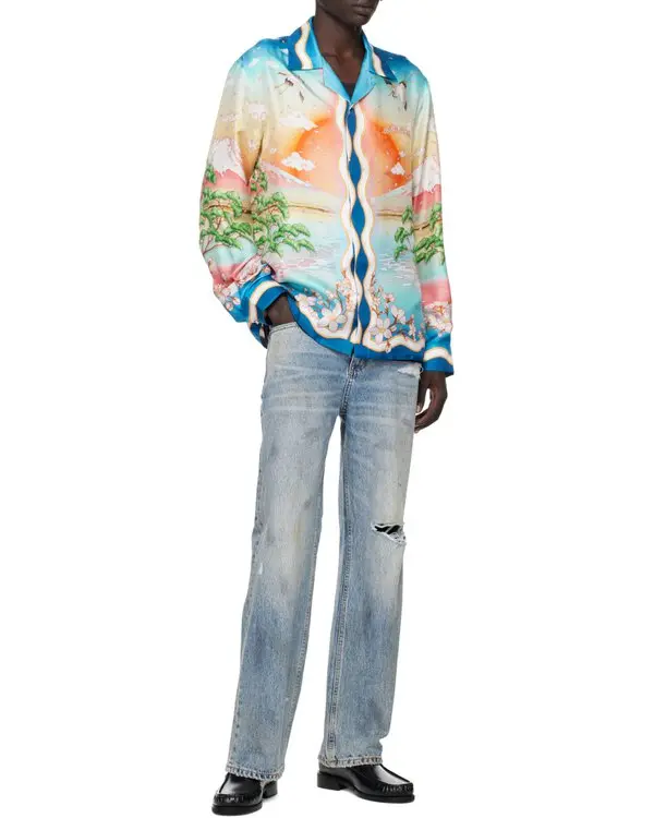 Casablanca Scenic Print Shirt - Multicolor