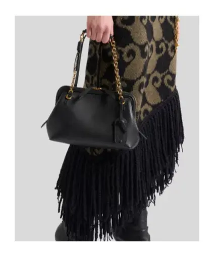 Etro Small Doc Shoulder Bag - Black