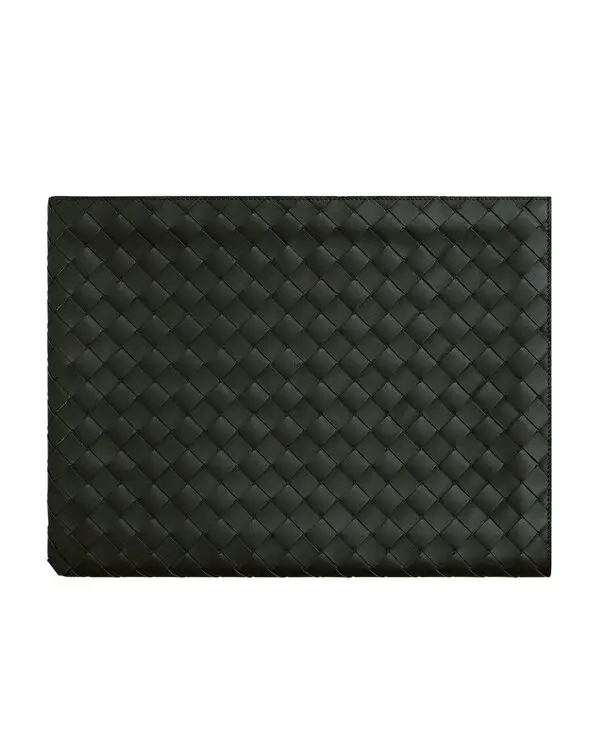 Bottega Veneta Intrecciato Document Case - Black
