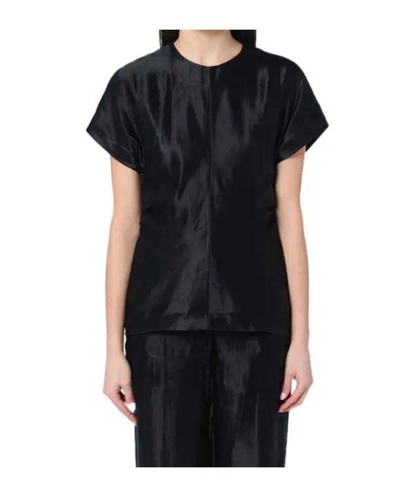 LOULOU STUDIO Peroli Silk-blend Top