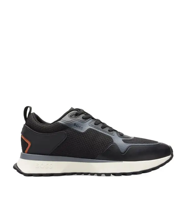Hugo Boss Lace-up Sneakers With Logo Detailing