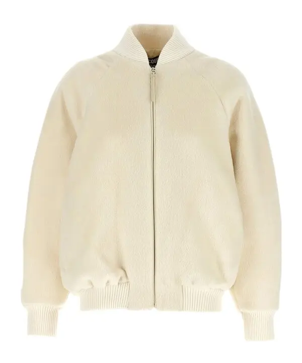 Jacquemus Le Blouson Pilu Zip-up Jacket - White
