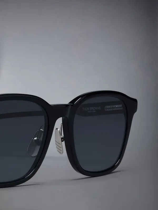 Thom Browne Square Frame Sunglasses - Black