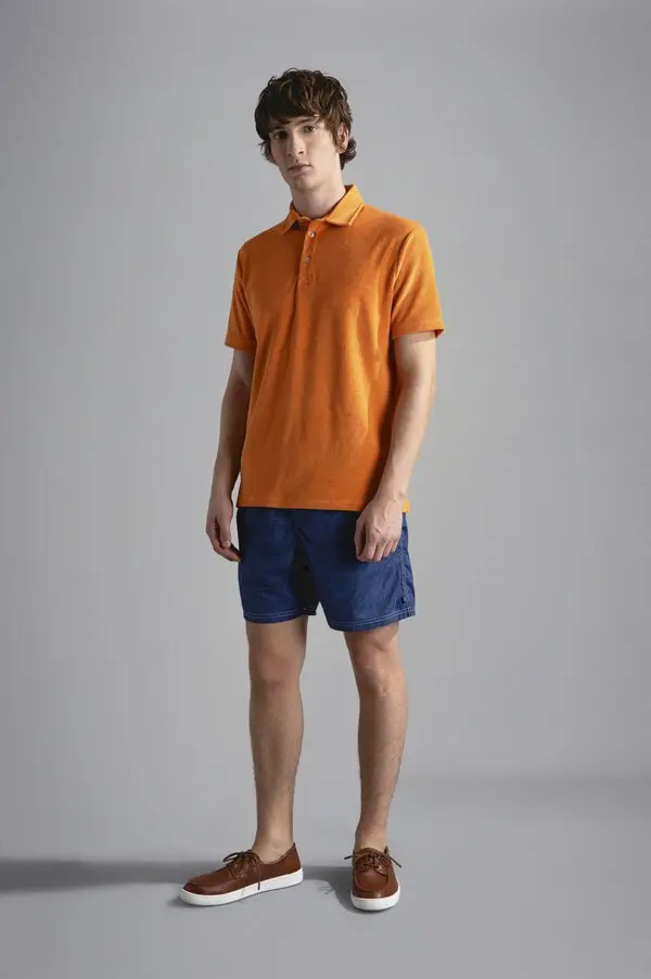 PAUL  SHARK Paul & Shark Textile Print Swim Shorts