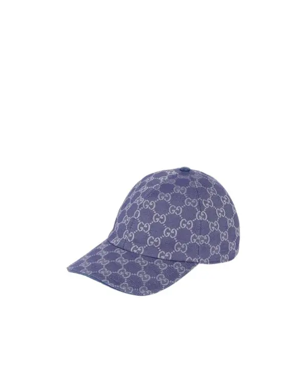 Gucci Gg Monogram Baseball Cap - Purple