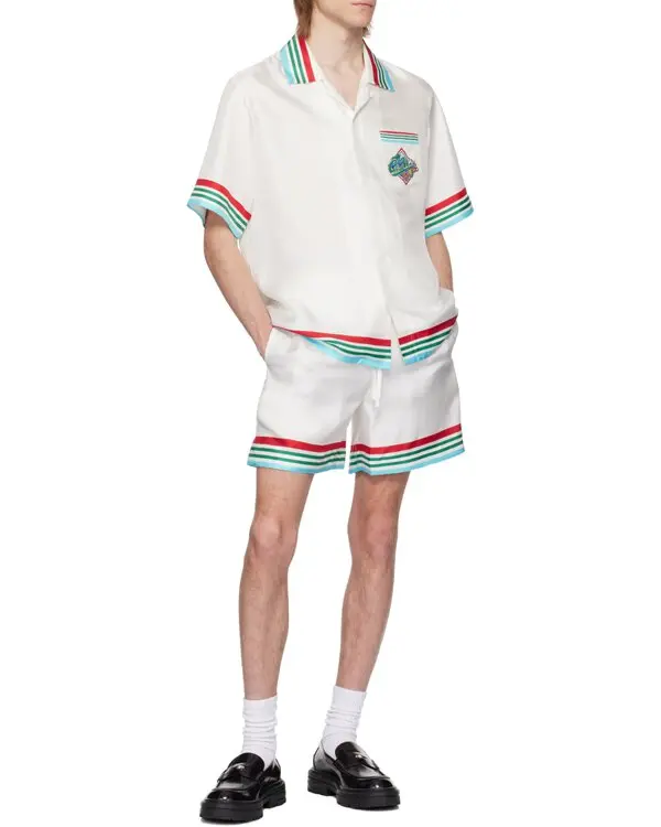 Casablanca Casa Way Series Button-down Shirt - White