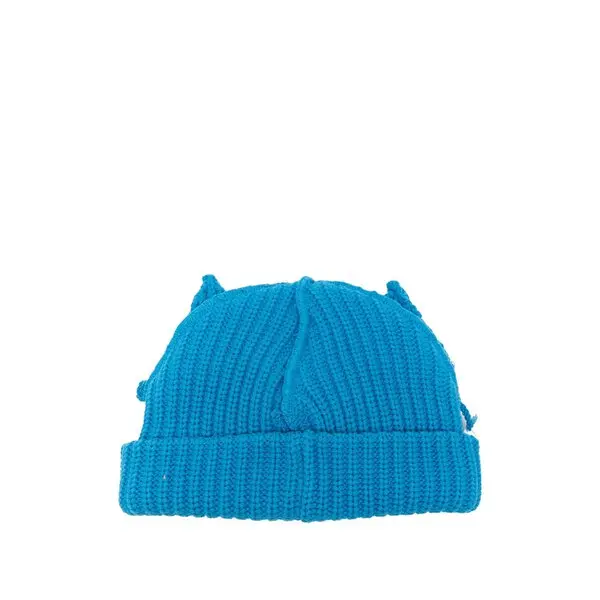 CHARLES JEFFRREY LOVERBOY Charles Jeffrey Loverboy Ribbed Knit Beanie With Logo Detail