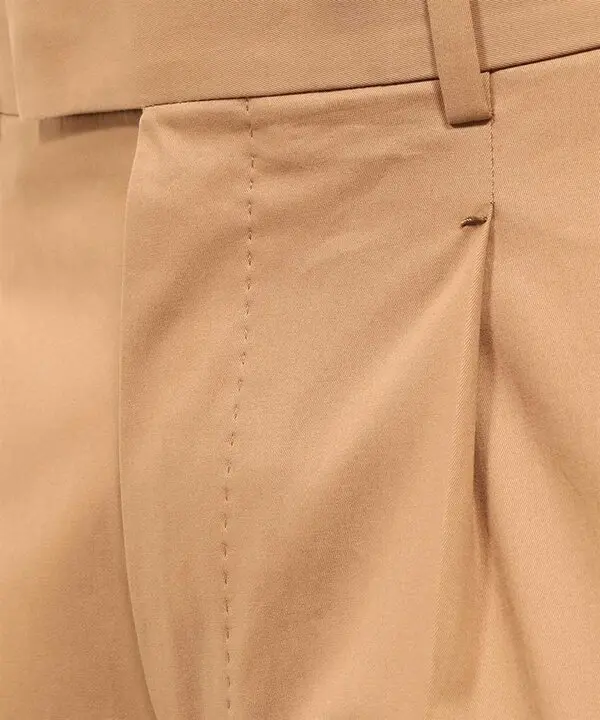 Zegna Belt Loop Casual Pants With Multiple Pockets