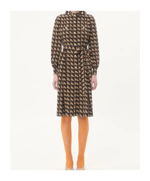 Valentino Garavani Crepe De Chine Blouse With Petit Charles Print