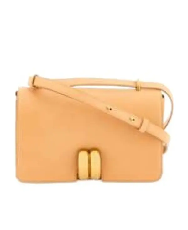 BY MALENE BIRGER Noval Leather Shoulder Bag - Orange