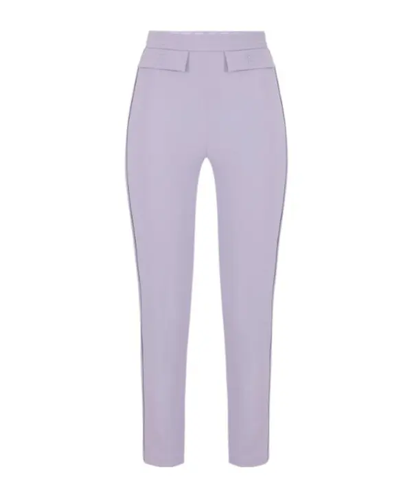 Elisabetta Franchi Logo Detail Trousers