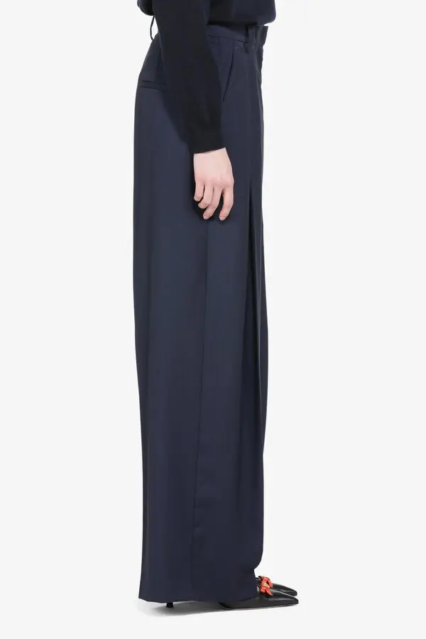 N.21 High-waisted Wide-leg Pants