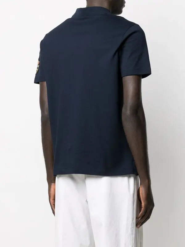 PAUL  SHARK Logo Patch Polo Shirt