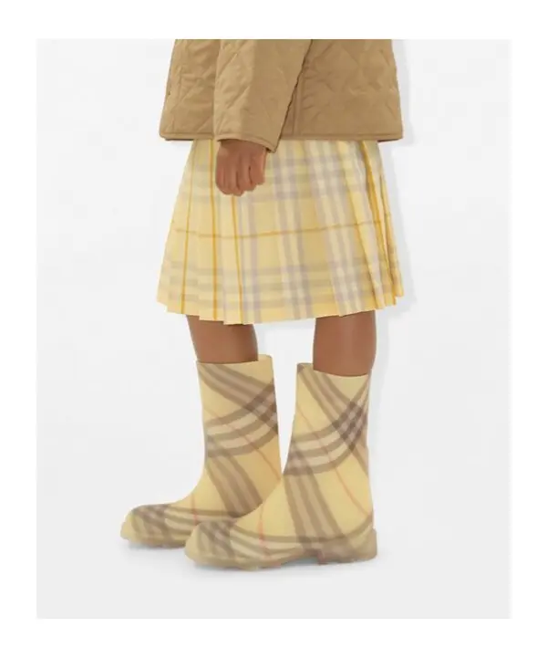 Burberry Check Pattern Skirt