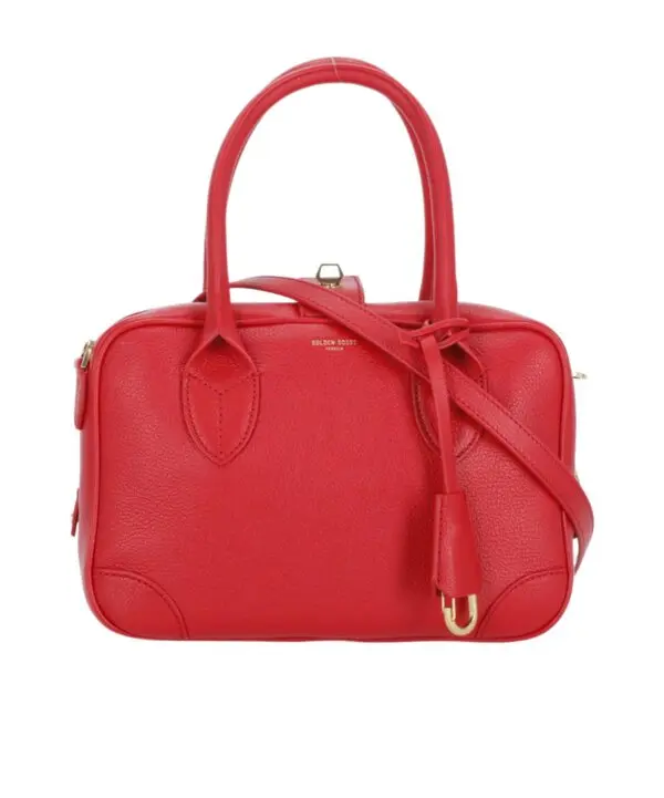 GOLDEN GOOSE Zipped Tote Bag - Red