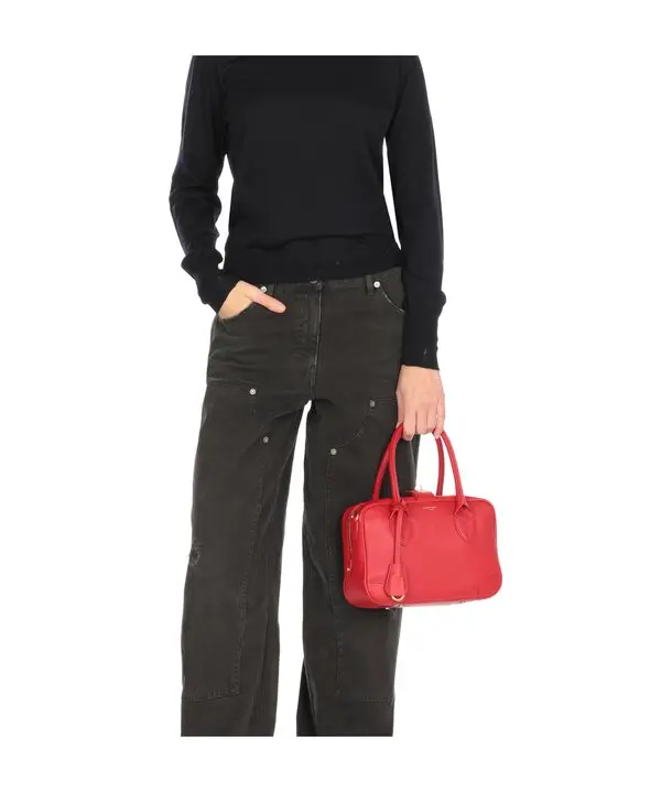 GOLDEN GOOSE Zipped Tote Bag - Red