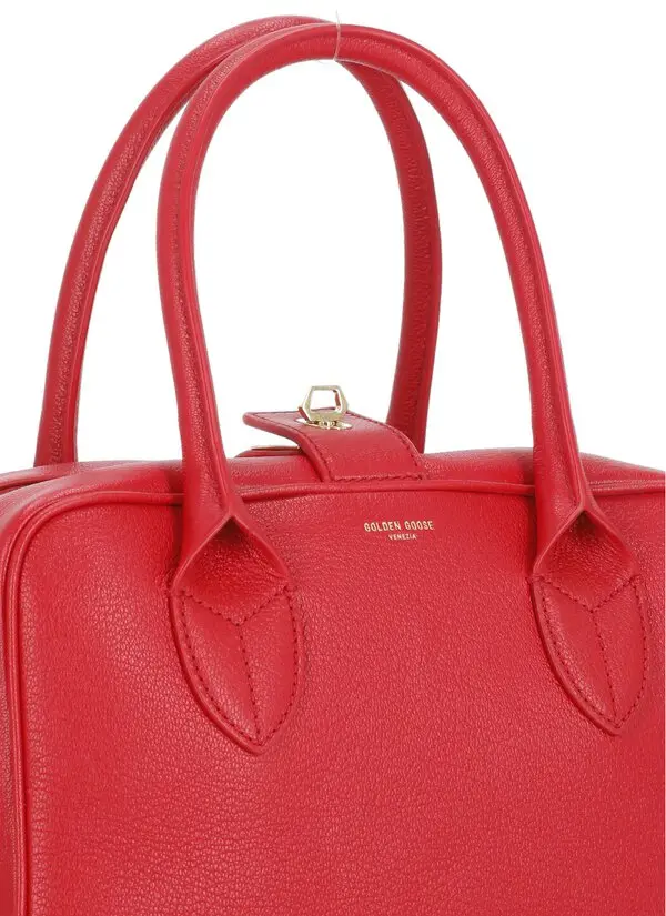 GOLDEN GOOSE Zipped Tote Bag - Red