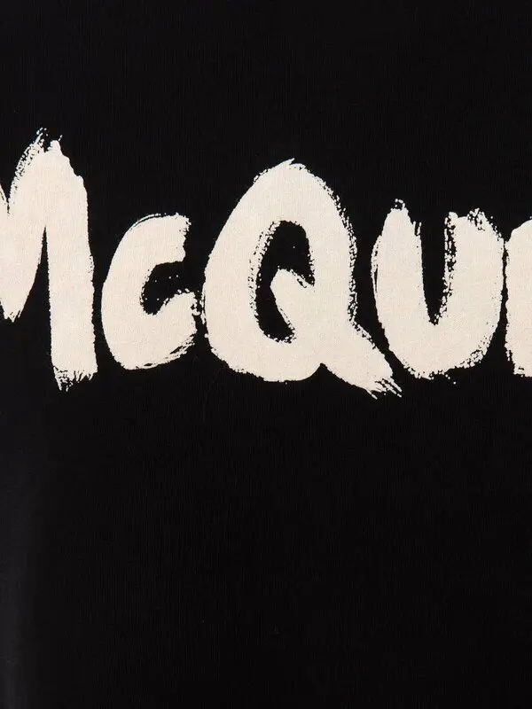 Alexander McQueen Logo Printed Crewneck T-shirt