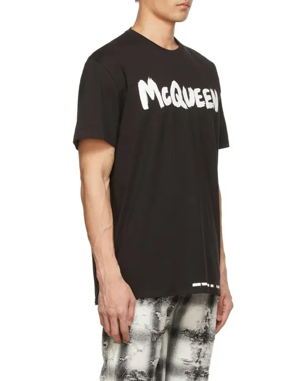 Alexander McQueen Logo Printed Crewneck T-shirt