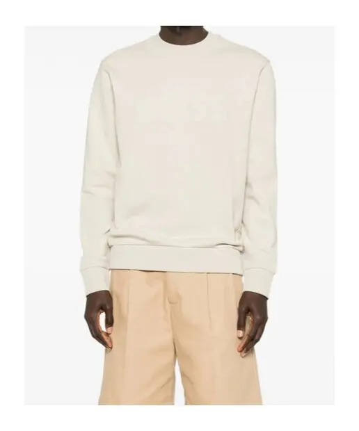 Hugo Boss Logo-detail Sweatshirt - White