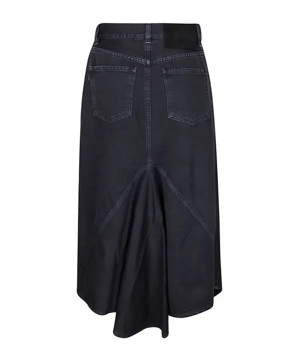 HAIKURE Ann Bull 44 Denim Skirt