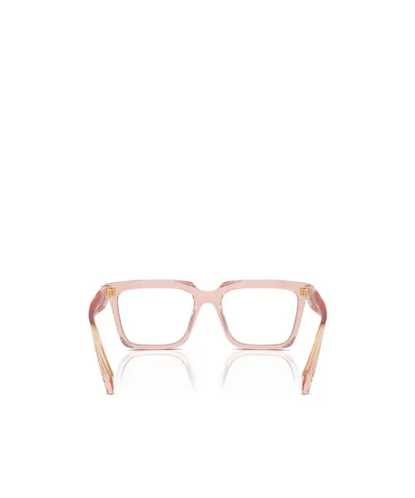 Prada Rectangular Frame Glasses - Pink