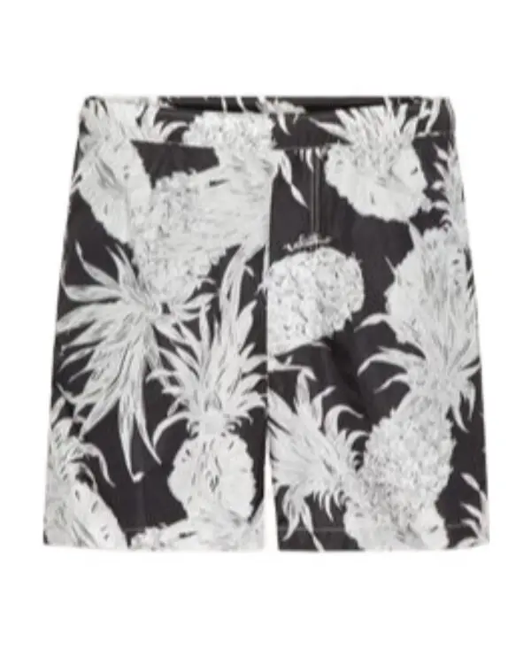 Valentino Garavani Pineapple Print Swim Shorts - White