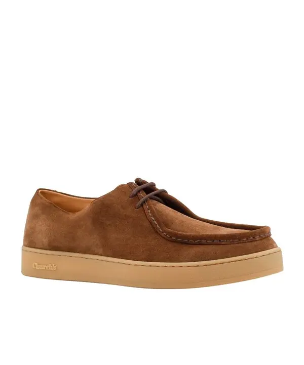 Church's Logo Embossed Lace-up Shoes - Brown