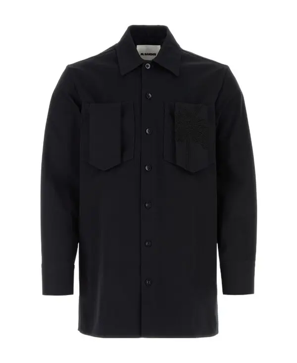 JIL SANDER Embellished Buttoned Shirt