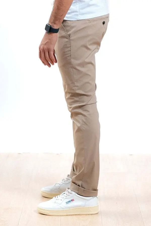 DONDUP Straight-leg Trousers - Brown